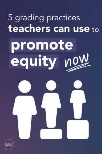 Truth For Teachers 5 Grading Practices To Promote Equity