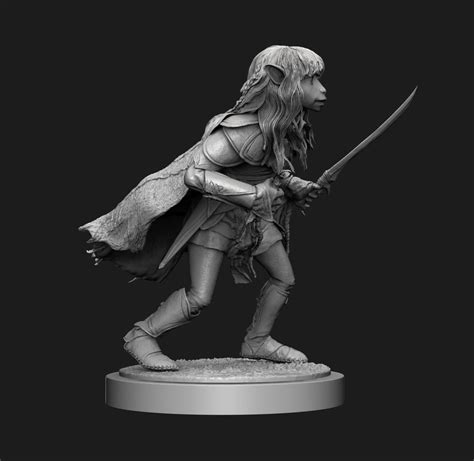 Rian The Gelfling Collectible For Weta Workshop Netflix Dark Crystal Aor Zbrushcentral
