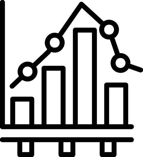 Bar Chart Line Icon 14698482 Vector Art At Vecteezy