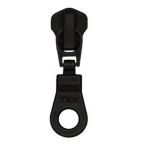 Ykk Metal Zipper Black Oxide Finish Open End With Da Auto Lock Slider