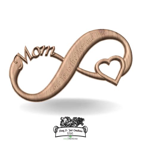 3d Mom Infinity Loop Patriot Nation Design