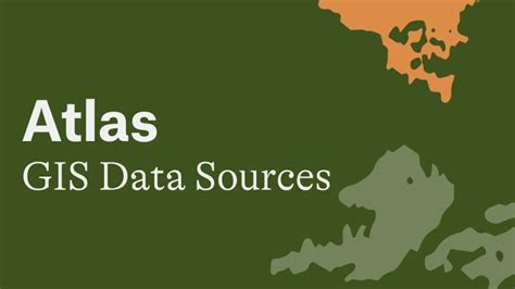 The World Atlas Of Gis Data Sources🗺️📈 Jason Boone