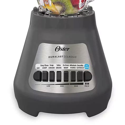 Oster Classic Duralast 8 Speed Blender With 6 Cup Glass Blending Jar In