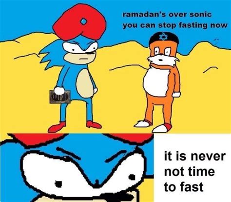 Time To Fast Sonic The Hedgehog Know Your Meme