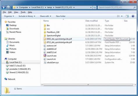 Dsk6416 Ccs31 Installation Under Windows 7 Dsignt Support Database