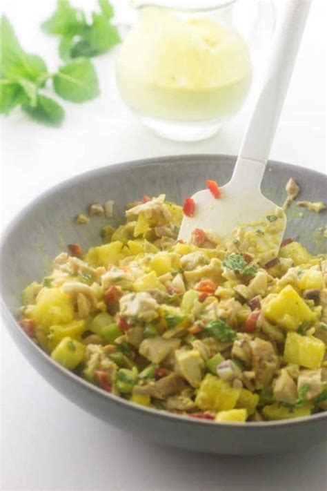 Pineapple Chicken Curry Sandwich Savor The Best