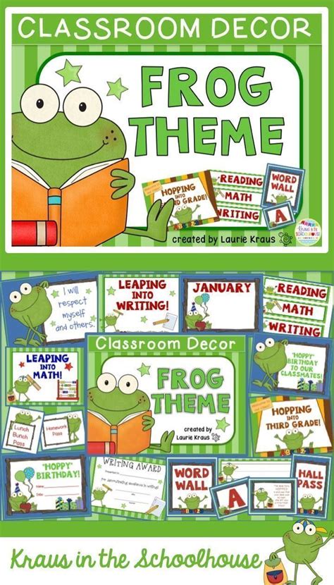 Frog Theme Classroom Decorations Frog Theme Classroom Classroom