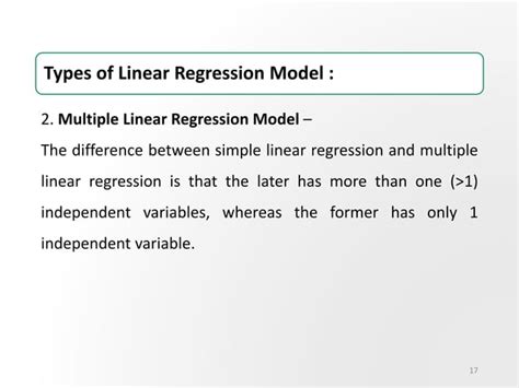 Statistical Regression Models Pptx Physics Science