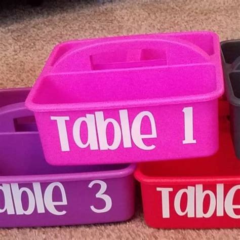 Classroom Caddy Etsy