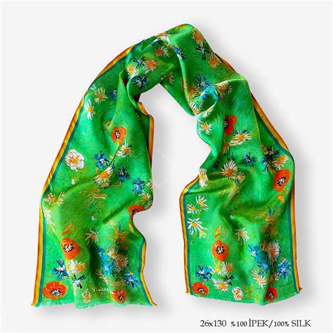 Daisy 130 İpek Fular