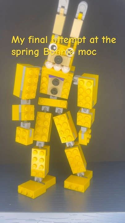 Lego Spring Bonnie Moc Fnaf Springtrap Youtube