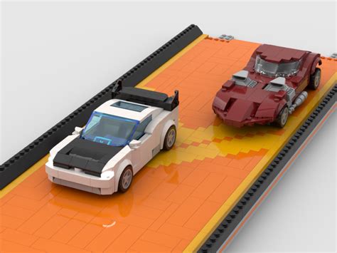 Lego Moc Hot Wheels Acceleracers Track By Spartacusprime1 Rebrickable