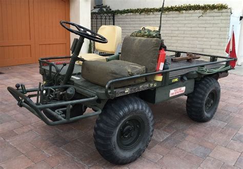 Motorized Ant 1960 M274 Mule 12 Ton 4x4 Army Style Utility Vehicle