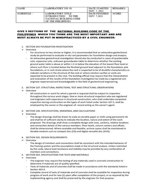 Nbcp Pdf Geotechnical Engineering Specification Technical Standard