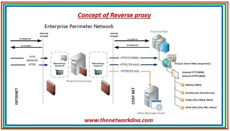 Concept Of Reverse Proxy The Network Dna