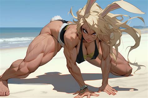 Muscle Bunny Girl Intense By Stronggirls On Deviantart