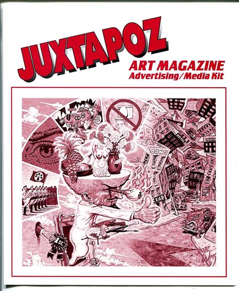 Juxtapoz Art Magazine Advertising Media Kit 1995 Rare Post