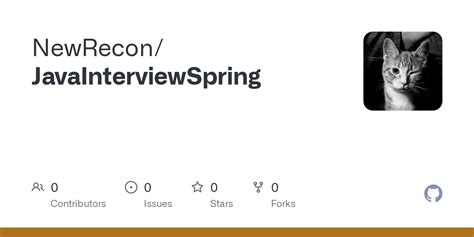 GitHub NewRecon JavaInterviewSpring
