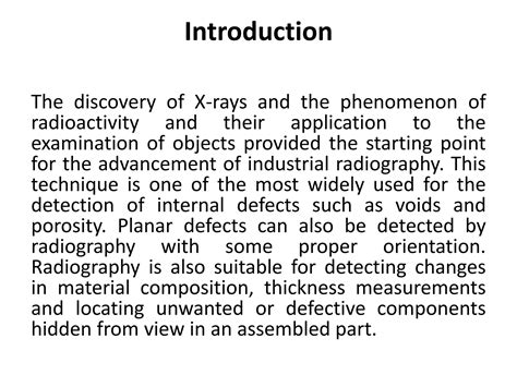 Radiography Techniques Pptx