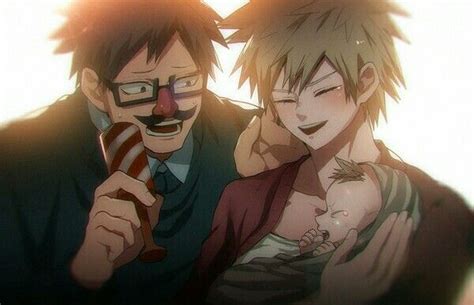 Bakugou Masaru And Mitsuki And Katsuki Hero Wallpaper My Hero Academia