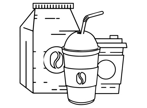 34 Páginas Para Colorear De Café Gratis E Imprimibles Para Niños Y Adultos