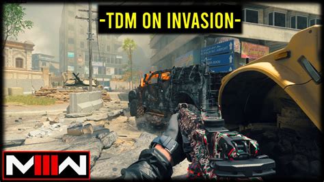 COD MW Multiplayer Gameplay TDM On Invasion PC Max Settings YouTube