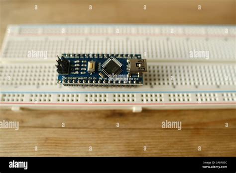 Electronics Components Breadboard In Box With Jumper Wires And