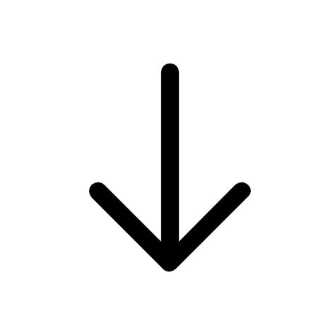 arrow down vector svg icon svg repo