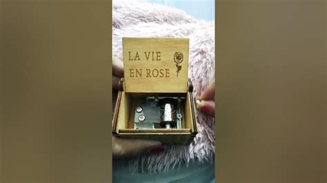 La Vie En Rose Hand Crafted Music Box Youtube