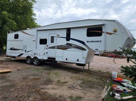 2011 Heartland Sundance 5th Wheel Camper 36 Sleeps 10 Rear Bunks