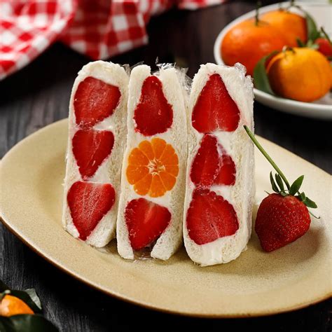 Japanese Style Strawberry Sando