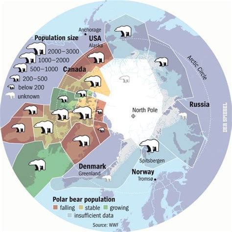 Polar Bears Habitat Map