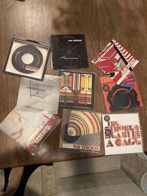 A Small Look At Some Of The First Presses Wish I Had That Modern Age R Thestrokes