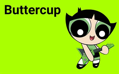 Buttercup Lead Guitar Wallpaper Powerpuff Girls By Jackadamen On