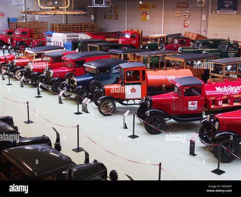 The Interior Of The Den Hartogh Ford Museum Showcases A Rich Collection