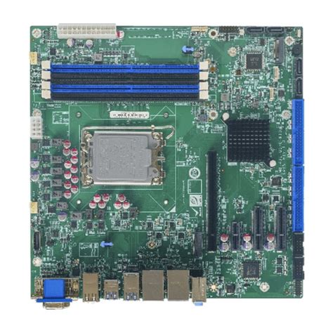 Imb Adl Q670 Industrial Micro Atx Motherboard With Lga1700 Intel Core