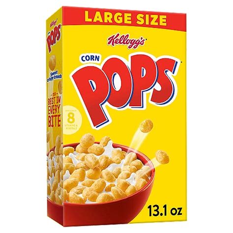 Kelloggs Corn Pops Original Cold Breakfast Cereal 13 1 Oz Shoprite
