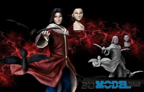3d Model Itachi From Naruto