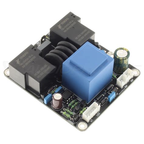Power On Softstart Delay And Protection Board For Amplifier