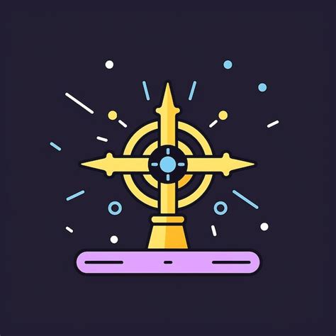 Premium Photo Playpiratecompassroseisolatedmodernlin