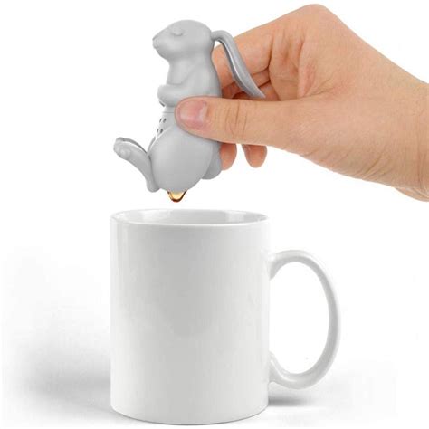 Cute Rabbit Silicone Tea Maker Bunny Tea Infuser Filter Strainer Unitop