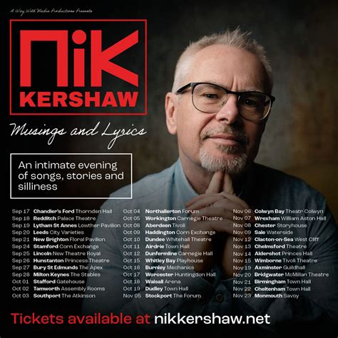 The Official Nik Kershaw Website