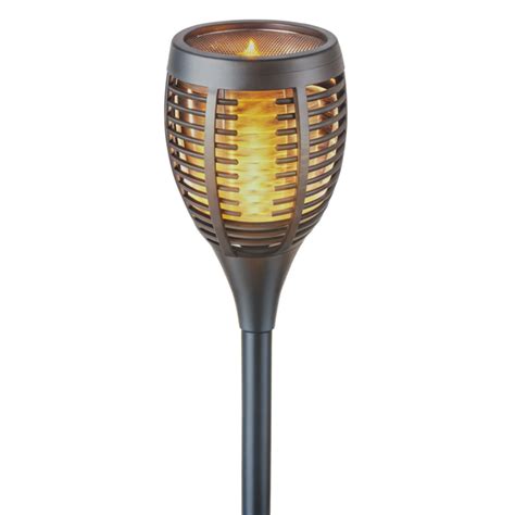 Outdoor Torch With Flickering Flame Effect For Garden Decor 48096248 Png