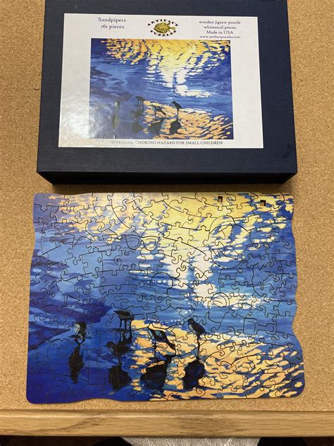 First Wooden Puzzle 161 Pieces Artifact Puzzles I Was Happy To Find