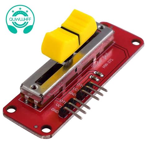 Mini Slide Potentiometer K Linear Module Dual Output For Mcu Arduino Arm Avr Electronic Block