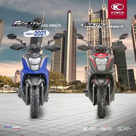 Gente Motos Agility Azul Cobalto 🔵 Y Agility All New Pro