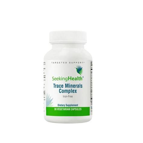 Trace Minerals Complex 30 Capsule Seeking Health Estetoro
