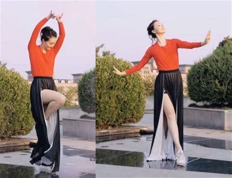 “晴格格”王艳跳舞迎国庆，因穿开叉裙引发争议，被吐槽不庄重 我和我的祖国 王艳 晴格格 新浪新闻