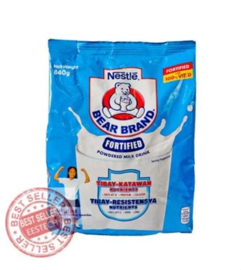 Bear Brand Fortified Powdered Milk Drink 840g Lazada Philippines