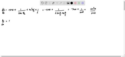 Solvedif The Parametric Equation Of A Curve Is Given By Xcosθlogtanθ2 And Ysinθ Then
